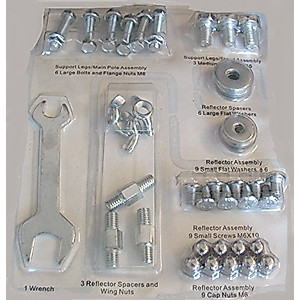 Full Size Patio Heater Complete Hardware Set