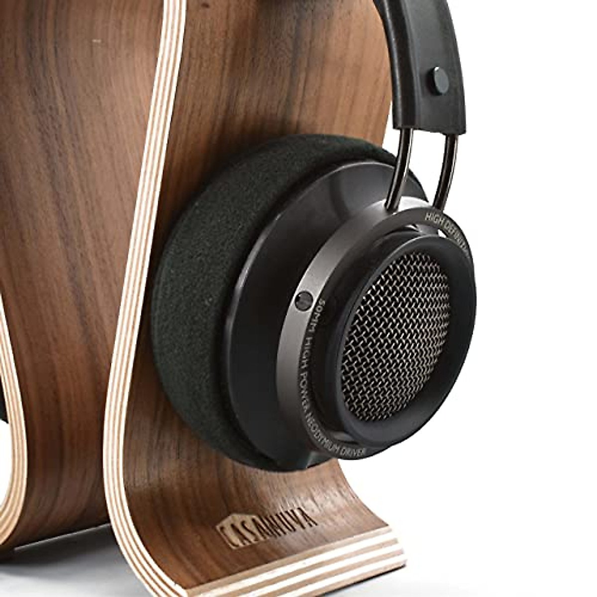 Dekoni Audio Replacement Ear Pads for The Philips Fidelio X2HR Headphones, Elite Velour, Black