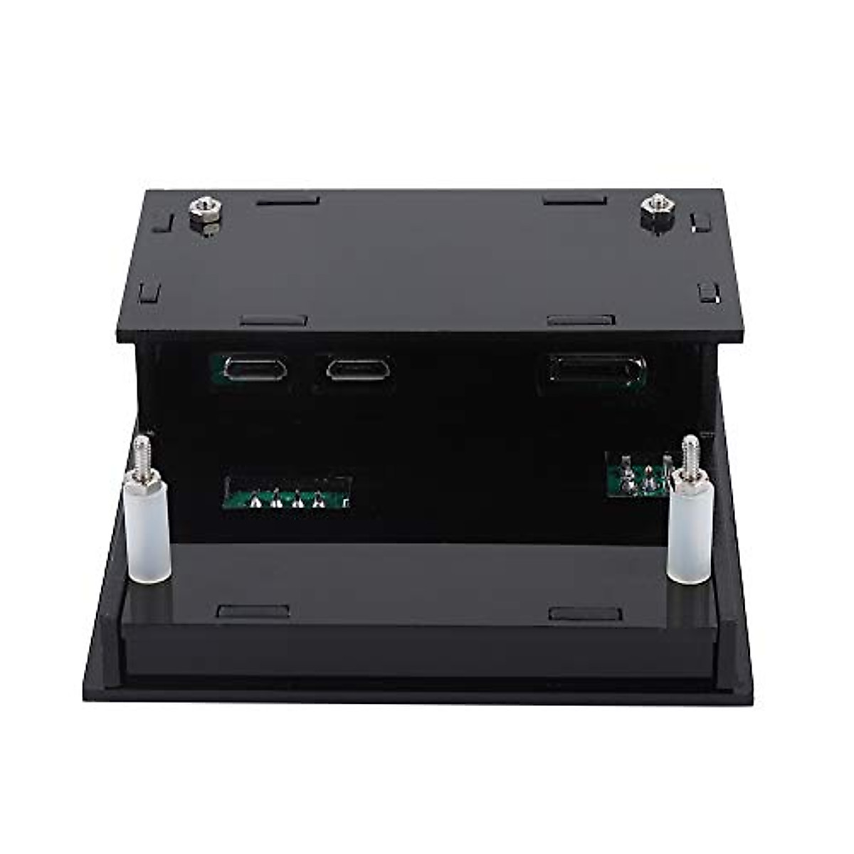 Hotspot Module for MMDVM , ABS Hotspot Module Antenna Case Kit with high Performance 32-bit ARM Processor for MMDVM DIY OLED(Black Shell)