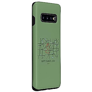 Galaxy S10 Dirty Kanza 200 Flint Hills, Emporia Map Case