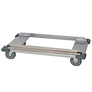 FSE Quantum DB1836C Dolly Frame, 36"W x 18"D, chrome plated finish (casters not included)