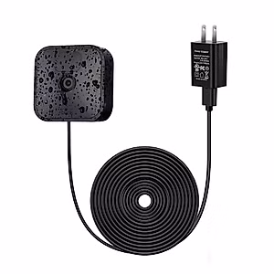 Ayotu 16ft/5m Power Cable for Blink Outdoor 3rd/XT2/XT Camera, Waterproof Power Adapter with Charging Cord, No Need Change Battery (No Camera), Black