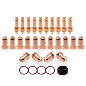 Electrode 249926 Swirl Ring 249931 O-Ring 249969 40A Tip 249928 Nozzle for Plasma Cutting Miller Spectrum 375 625 Cutter Torch 30pieces