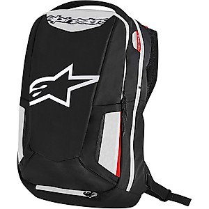 Alpinestars 3517-0403 Black/White/Red 25 Liter City Hunter Backpack