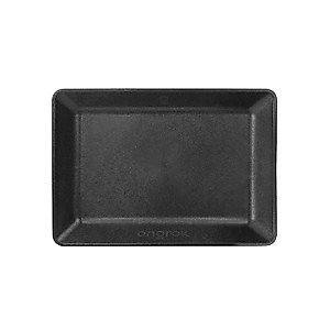 Small Plant Fiber Tray by ONGROK, Designed with Large Rolling Surface and Rounded Corners for Easy Cleanup
