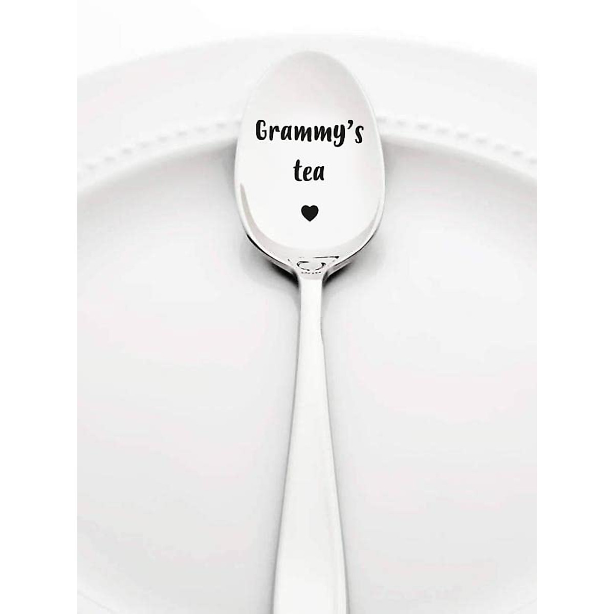 Grammy's Tea Engraved Spoon gift for grandma - grammy gifts for grandma - nana gifts from grandkids/grandchildren - Nana spoon - 7 inch long sturdy stainless steel