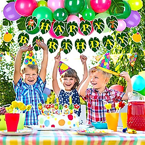 GIFTINBOX Party Decoration Pack Hawaiian Beach Theme Party Favors, Birthday Party Favors