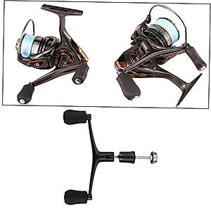 Sosoport 1pc Double Rocker Arm Swivel Rocker Fishing Boat Accessories Rotary Tool Accessories Fishing Rotary Knob Fishing Reel Knob Fishing Handle Arm Grip Reels Fishing Rod Parts Lengthen