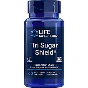 Life Extension Tri Sugar Shield, 60 Count