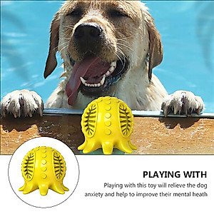 POPETPOP Teething Toys Teething Toys Teething Toy Dog Toothbrush Chew Toy Sound Chewers Toy Molar Toy Care Teeth Cleaning for Medium Large Dogs Teething Toys Teething Toy Chew Toys