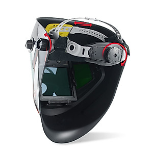 Welding Helmet Headgear - TRQWH Welding Hood Headgear Replacement Headgear Welding Helmet Accessories Welding Headgear with Sweatband for Side View Welding Helmet, Adjustable