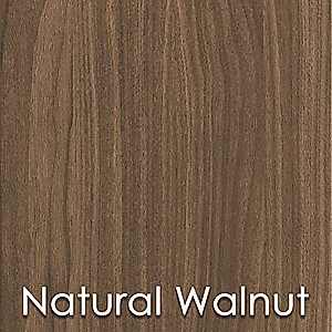 Linea Italia Office Reception Desk, 48" x 24" x 45", Walnut