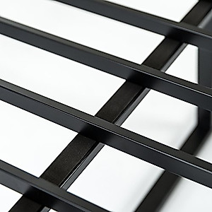 ZINUS Quick Lock Metal Smart Box Spring / 9 Inch Mattress Foundation / Strong Metal Structure / Easy Assembly, Queen, White