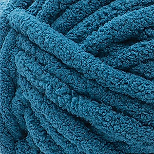 Bernat Blanket Extra Velveteal Yarn - 2 Pack of 300g/10.5oz - Polyester - 7 Jumbo - 97 Yards - Knitting, Crocheting, Crafts & Amigurumi