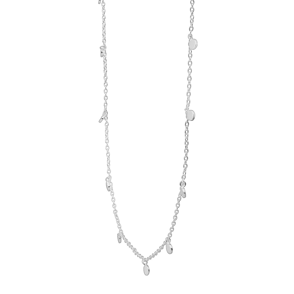 Silpada .925 Sterling Silver Chain Necklace for Women, Adjustable Station, Jewelry Gift Ideas, 'Silver Lace', 18"