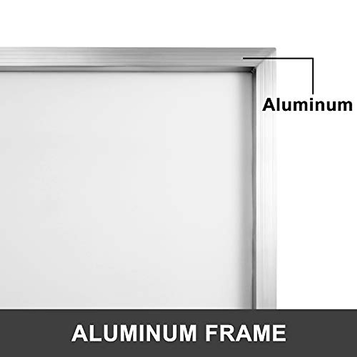 VEVOR Silk Screen Frame 6 Pieces Aluminum Silk Screen Frame 20x24 Inch Silk Screen Printing Frame with White 110 Count Mesh