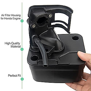 GX160 Air Filter Housing with Air Filter Assembly for Honda GX120 GX140 GX160 GX200 168F Engine Lawn Mower Replace 17230-Z51-820 17410-Z51-020 17235-Z51-831