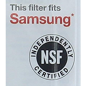 HDX FMS-2 Replacement Water Filter / Purifier for Samsung Refrigerators (2 Pack)