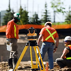 Aihand 32x Automatic Optical Level with Self-Leveling Magnetic Dampened Compensator, Height/Distance/Angle Measurement Level Tool for Builders, IP54 Waterproof Metal Level