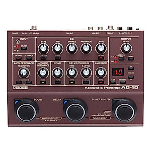 Boss AD-10 Acoustic Guitar Processor Pedal