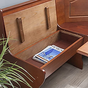 Linon Home Linon Chelsea Walnut Kitchen Nook