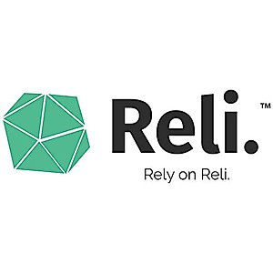 Reli. Compostable 6-8 Gallon Trash Bags | 100 Count | ASTM D6400 | Green | Eco-Friendly | For Compost