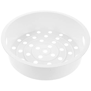 Steamer Basket Plastic Steaming Rack Vegetable Steamer 5L Steaming Stand for Rice Cooker Warmer Kitchen Cookware-8.5*2.4Inch