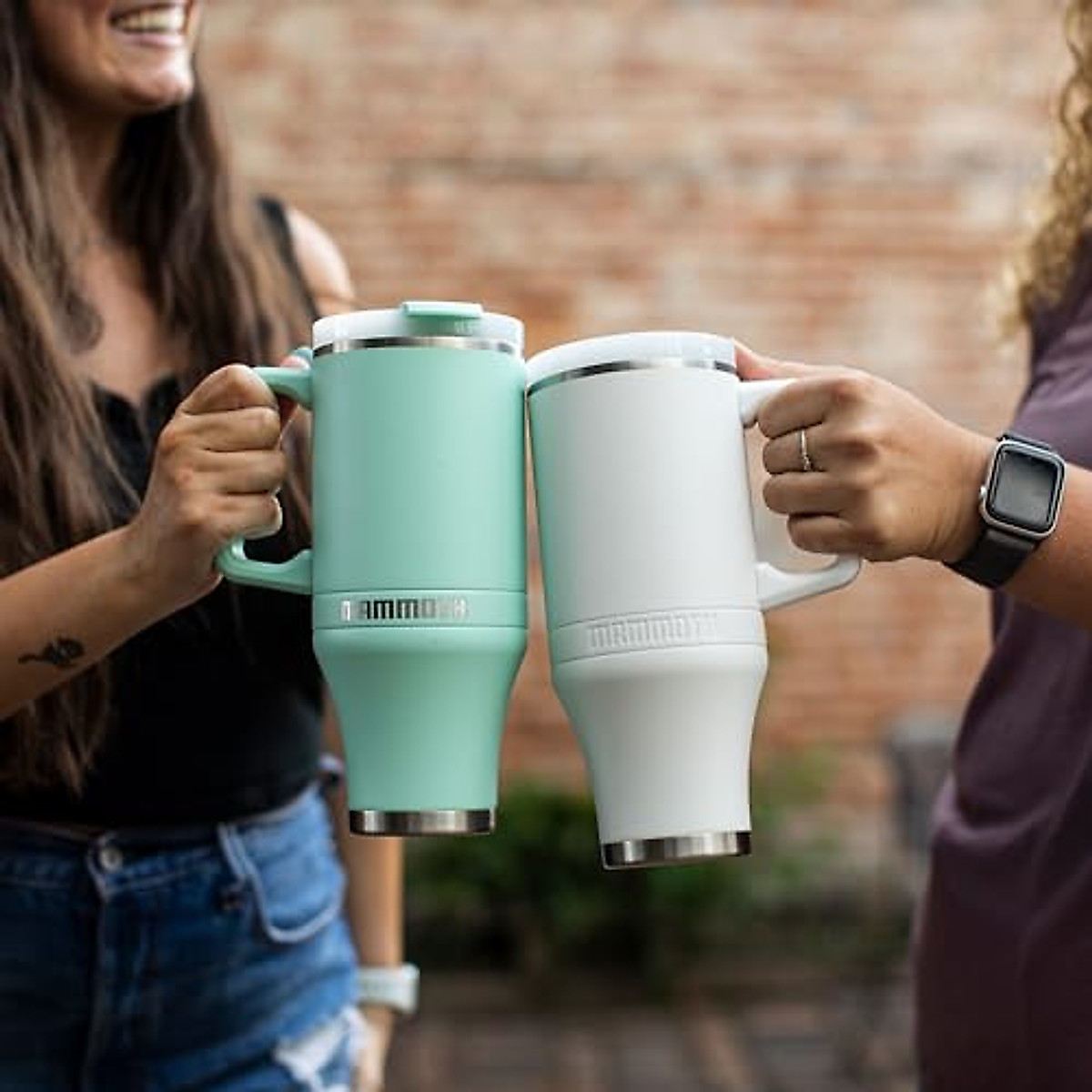 Mammoth Coolers Ascent 40 oz Insulated Tumbler, Dark Green