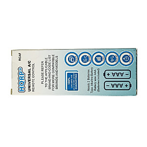 HQRP Universal Remote Control Compatible with LG LW1012CR LW1012ER LW1210HR LW1211ER LW1212ER LW1212HR Air Conditioner