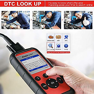 Autel AutoLink AL609P OBD2 Scanner Diagnostic Tool with ABS SRS, Turn Off Check Engine Light (MIL) & ABS/SRS Warning Light, Reset Monitors, AutoVIN, Live Data, DTC-Lookup, AL619 AL519 AL319 Upgrade