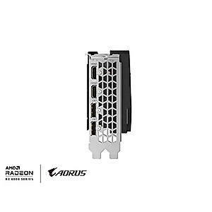 Gigabyte AORUS Radeon RX 6700 XT Elite 12G Graphics Card, WINDFORCE 3X Cooling System, 12GB 192-bit GDDR6, GV-R67XTAORUS E-12GD Video Card