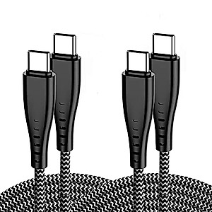 USB C to USB C Charger Cable 6ft+10ft Cord for Samsung Galaxy S23/S22 Plus/S22 Ultra/S21 FE 5G/S21+/S21 Ultra/S20/S20+/S20 Ultra,A14 A54 A34 5G,A53,Note 20 10+,Note20,60W Charging Fast Charge Wire