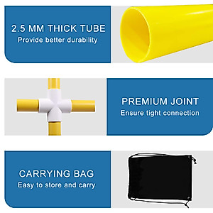 OTTARO Giant Tic Tac Toe Game Outdoor Indoor for Family, Outdoor Bean Bag Toss Game for Adults and Kids(3ft x 3ft)