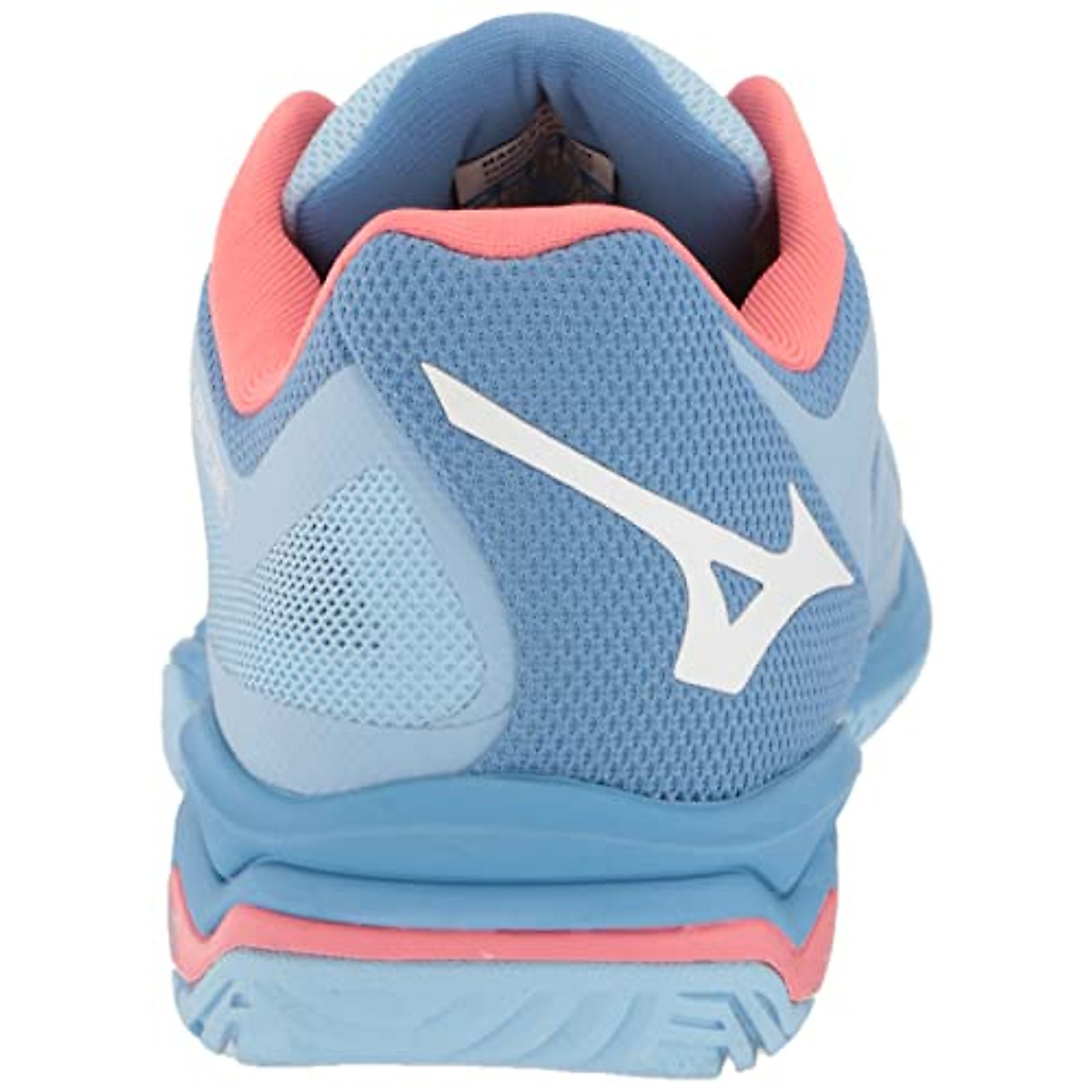 Mizuno Women's Wave Exceed Light Tennis Shoe, Dutch Canal/White, 9.5