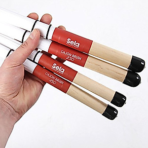 sela SE 035 Cajon Brush, Pair, Wood, 180 Rods (SE035)