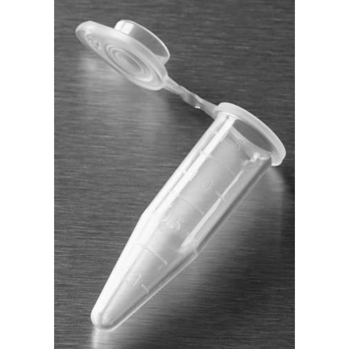 1.5mL Collection Tube with Attached Cap, Clear PP, Sterile, 1,000/pkg, Dnase/Rnase Free- PCR Clean.