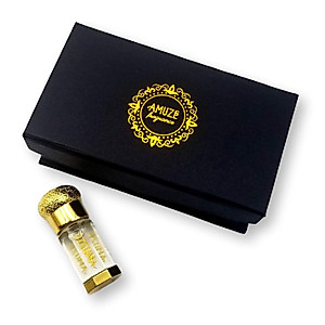 Amuze Fragrance White Oud, 6 ml | Premium Perfume Oil | Attar Oil | Alcohol-Free | Vegan & Cruelty-Free