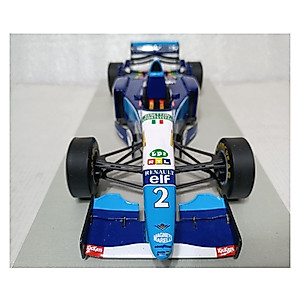 HAYCHE Alloy Resin Car Vehicle Model Fit for Renault B195 1994 1 18 Resin F1 Formula Car Model Static Collection Ornaments Handicrafts Festive Deluxe Gift