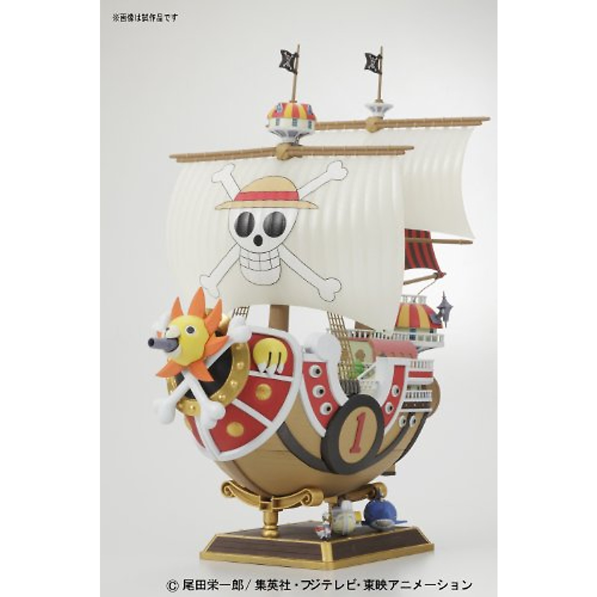 Bandai Hobby Thousand Sunny Model Ship Action Figure