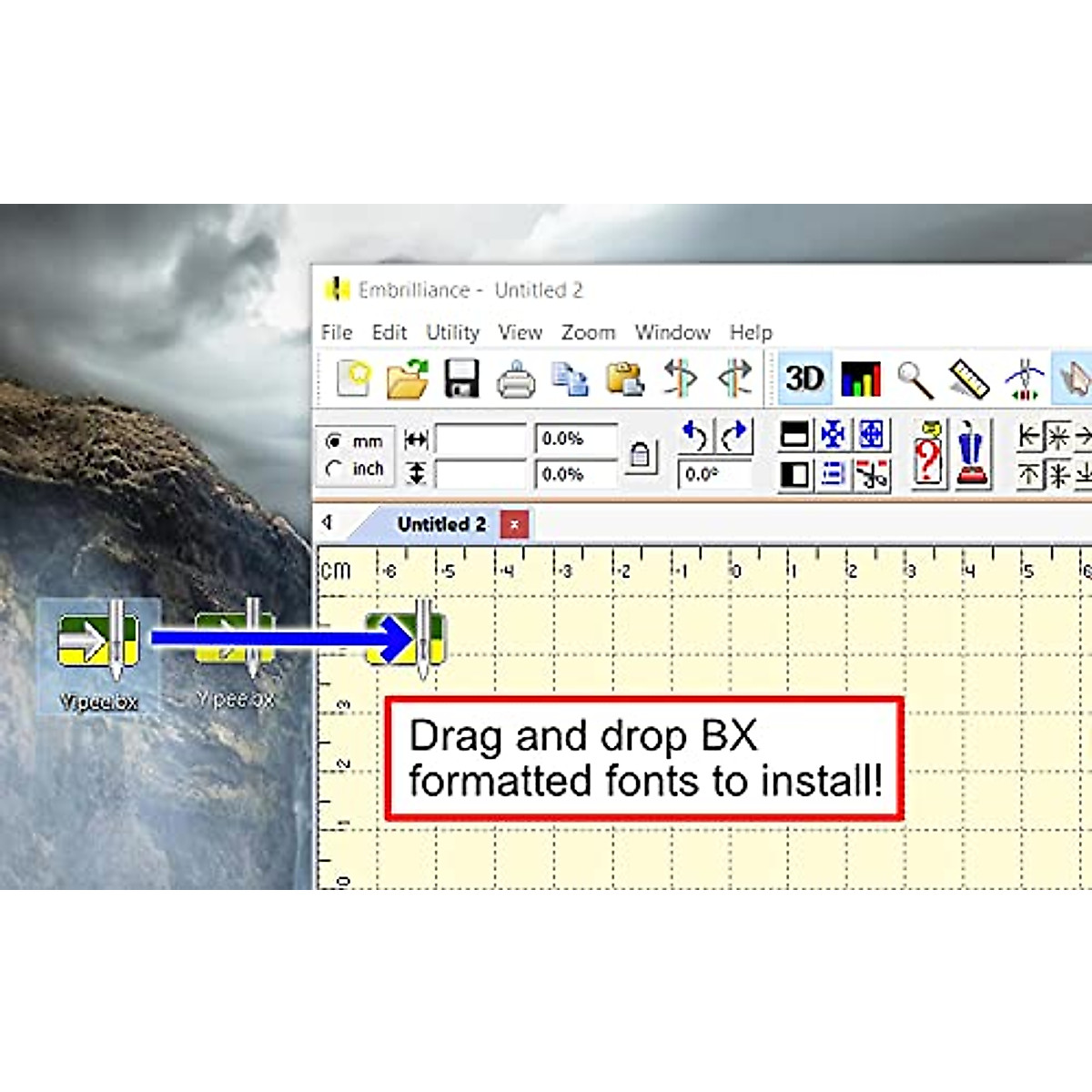 Embrilliance AlphaTricks Embroidery Software for Mac & PC