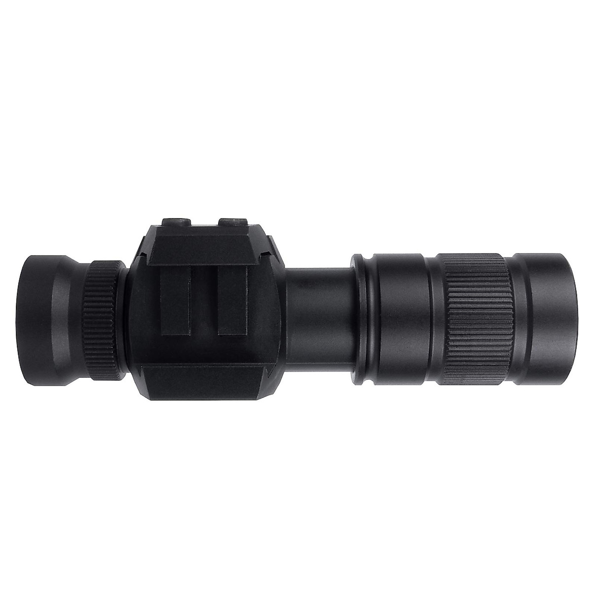 Monstrum F200 200 Lumens Flashlight with Remote Pressure Switch and Picatinny Rail Mount | for Rifles and Shotguns
