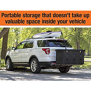 Buyers Products 1707020 Hitch-Mounted Poly Cargo Carrier , Black