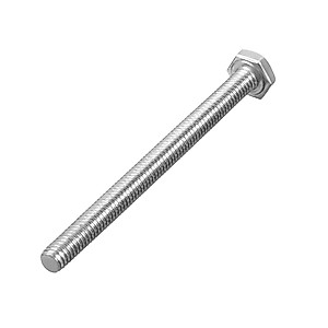uxcell M4x50mm Hex Bolts 304 Stainless Steel Hexagon Screw Bolt 10pcs