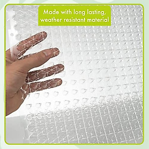 Homarden Cat Deterrent Outdoor Mat: Pet Deterrent Mats for Cats and Dogs - Indoor/Outdoor Deterrent Training Spike Mat Devices - Keep Away Cats Plastic Mats with Spikes - 16 x 13 Inches, 6 Pack