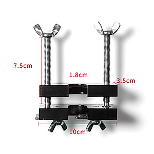 Cheerock Professional Trumpet Mouthpiece Remover Tool, Black Trumpet Mouthpiece Puller Tool, 4.33" X 3.94" Trumpet Mouthpiece Remover Compatible with Trombone Tuba Euphonium Mouthpiece