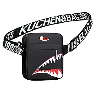 WRLDMCWLQ Shoulder Bag Sling Bag Men Small Bag Casual Chest Bag Backpacks Casual Daypacks For Travel Sports Running Hiking