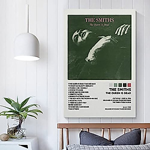 The Smiths The Queen Is Dead Album Cover Poster Canvas Art Poster And Wall Art Hanging Decor for Modern Family Corridor Posters 12x18inch(30x45cm)