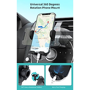 MANMUVIMO CD Phone Mount for Car Phone Holder CD Slot Phone Mount Air Vent Cell Phone Holder iPhone Holder for Car CD Player Mount Holder Compatible with iPhone13 12 11/11 Pro/11 Pro Max