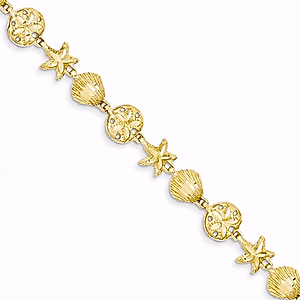 14K Sea Life Bracelet