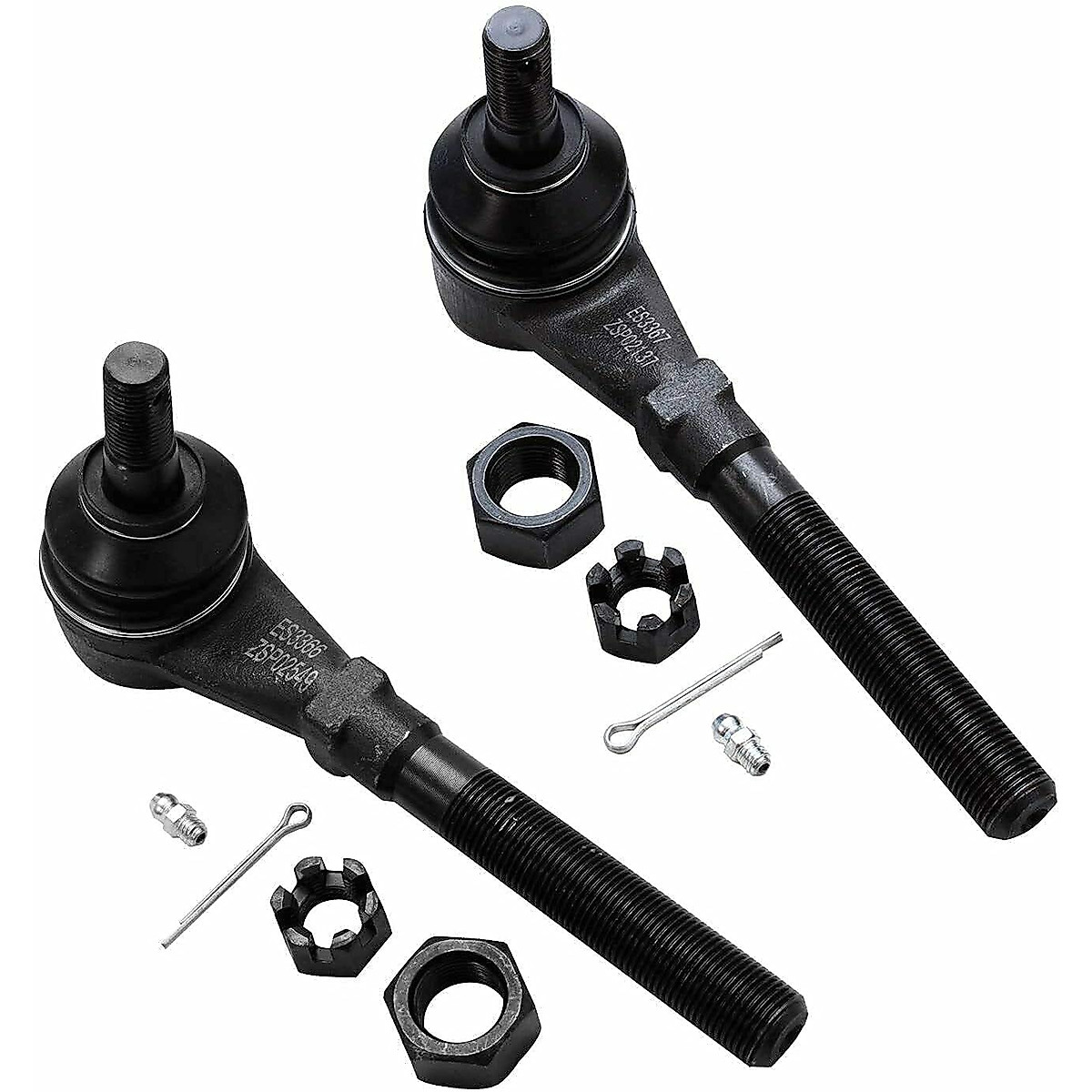 Detroit Axle - RWD Front End 10pc Suspension Kit for Ford F-150 F-250 Expedition Lincoln Navigator Blackwood, 2 Upper Control Arms 2 Lower Ball Joints 2 Sway Bars 4 Tie Rods Replacement